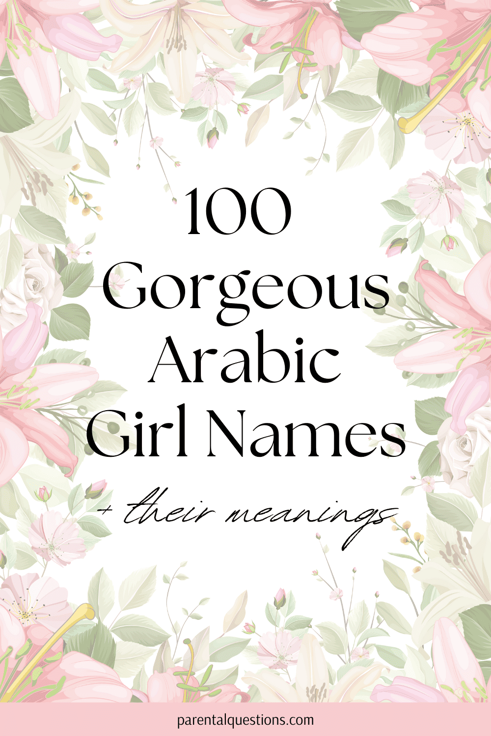 Top 200 Popular Arabic Baby Girl Names: A Comprehensive List